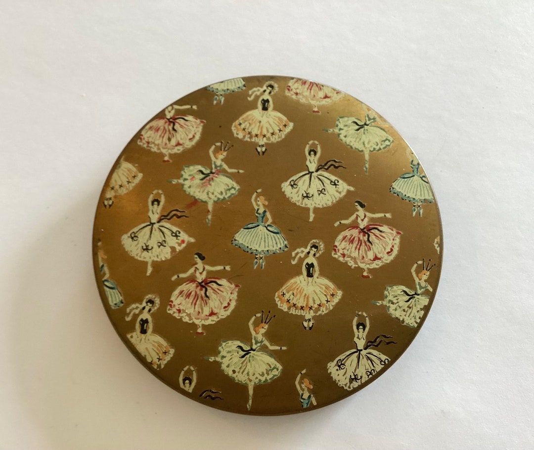 Vintage Stratton Ballet Dancers Powder Compact Ballerinas 1950s - Etsy