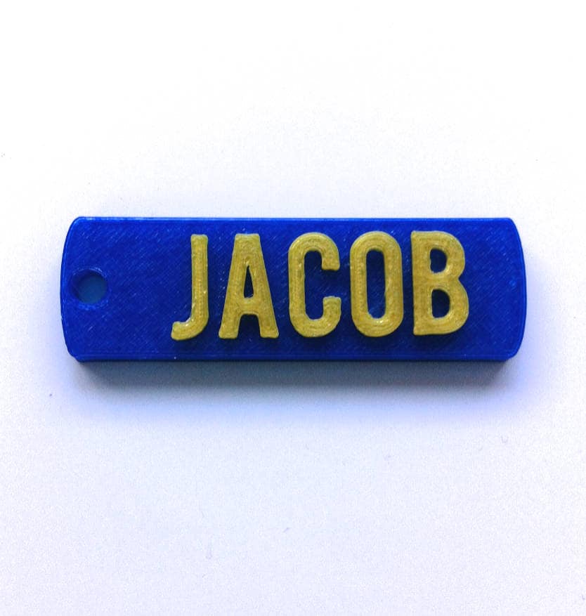Jacob Name Tag