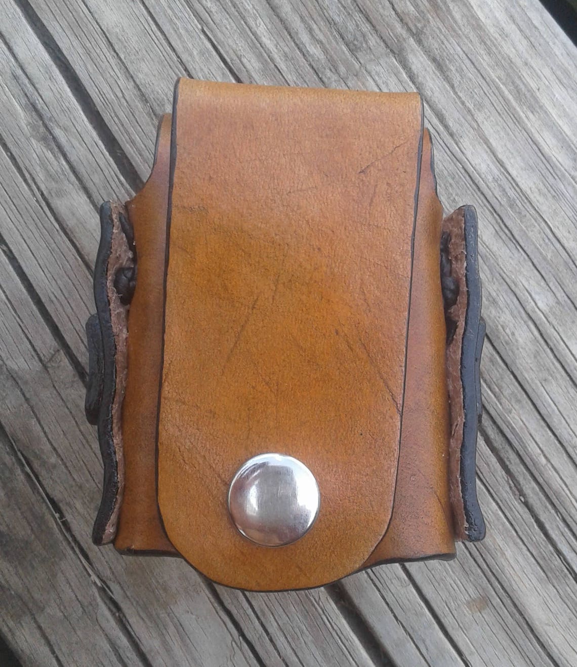 Leather Lighter Belt Case - Etsy