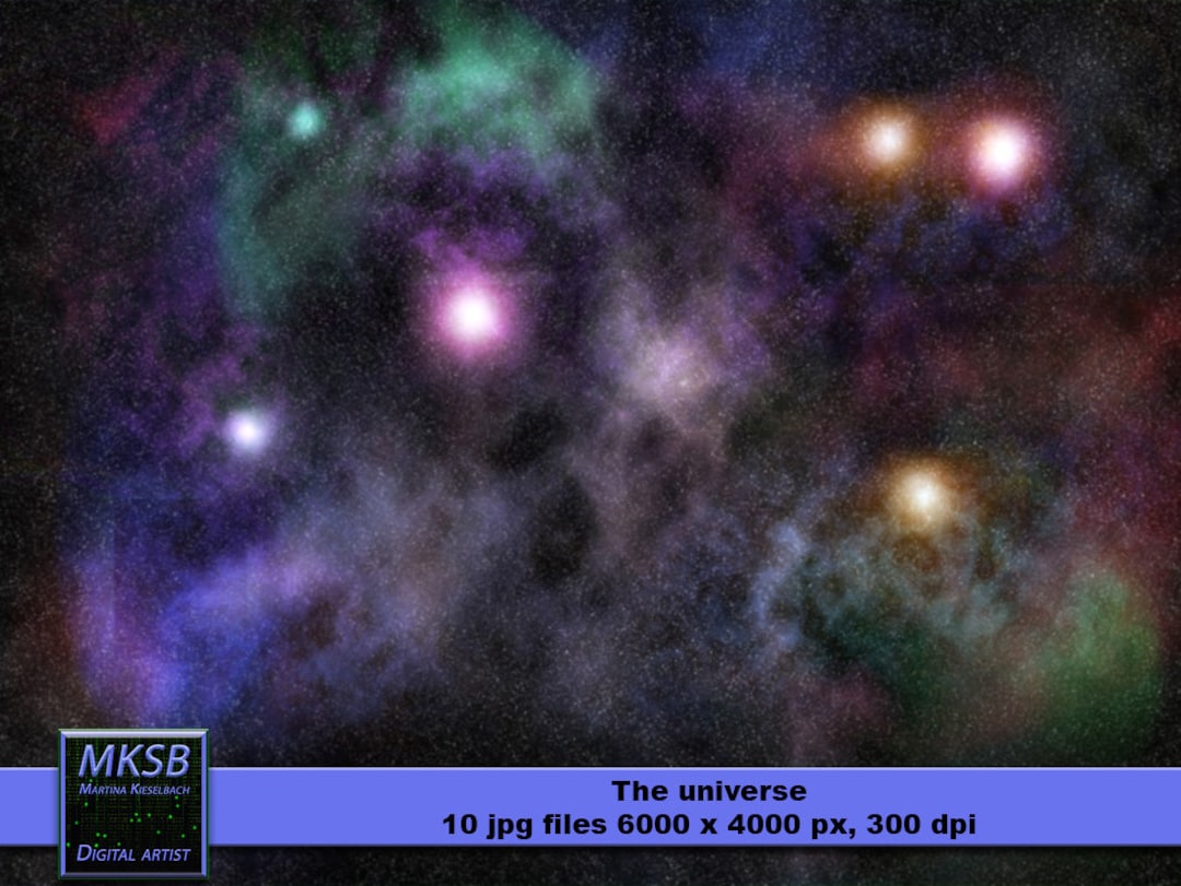 Digital Backdrop. Universe Background. These Files Are True All ...