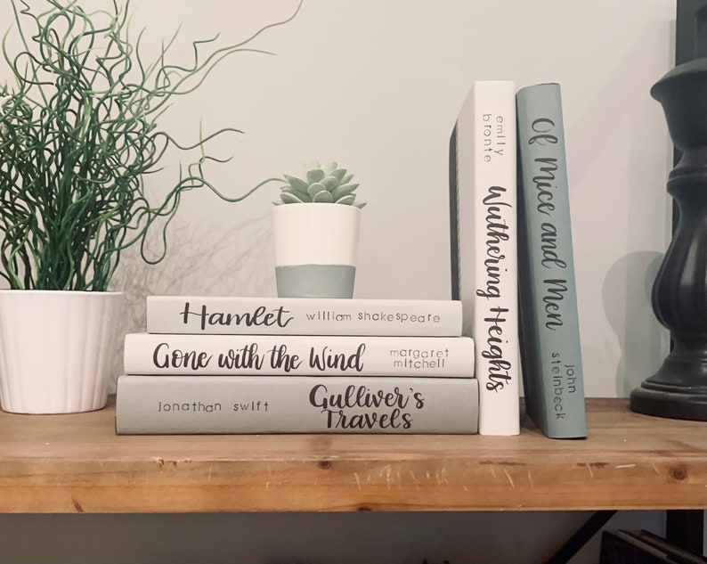 Decorative Books/Designer Books/Decorative Book Set/Decorative - Etsy ...