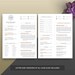 Resume Template Professional Resume Template Modern Resume - Etsy