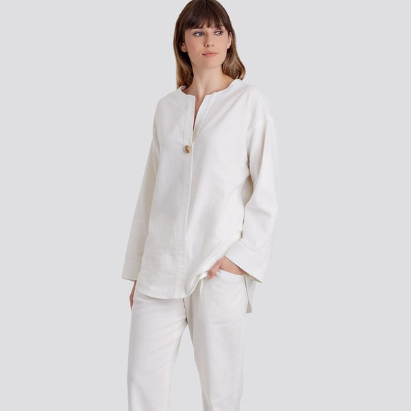 Linen Tunic - Etsy UK