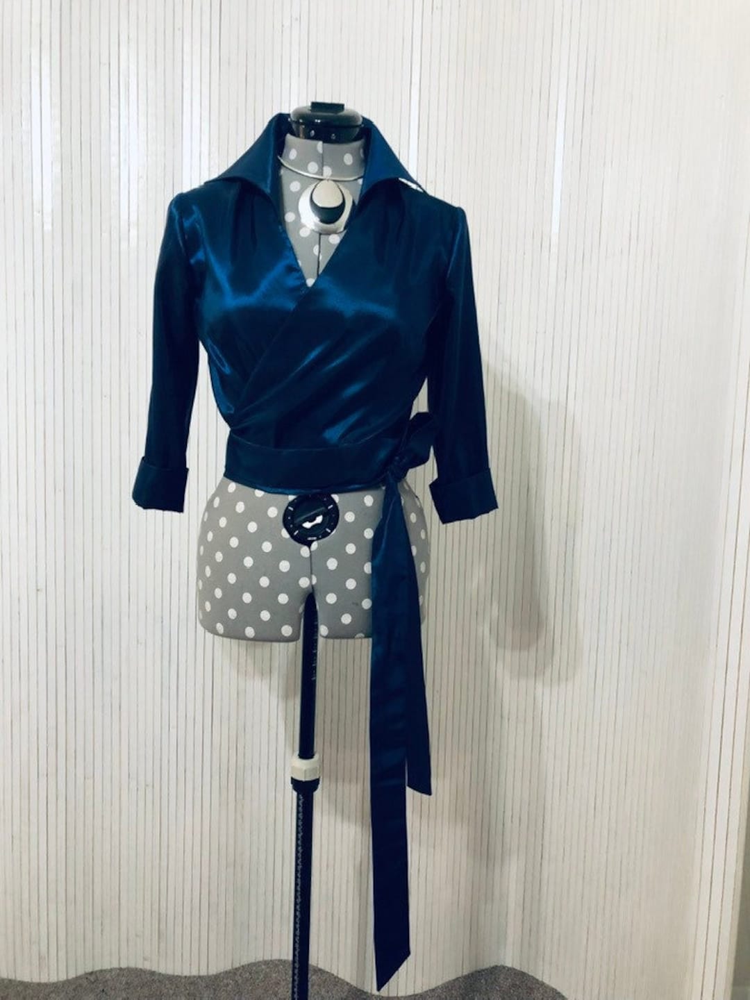 Stand up Collar Shirt - Etsy