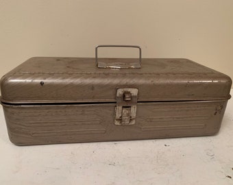 Metal tackle box | Etsy