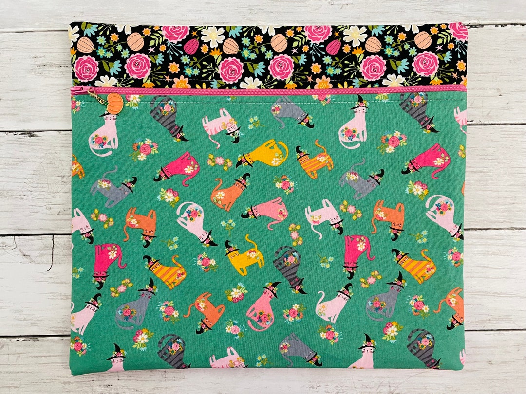 Kitty Loves Candy Cats Cross Stitch Project Bag Etsy