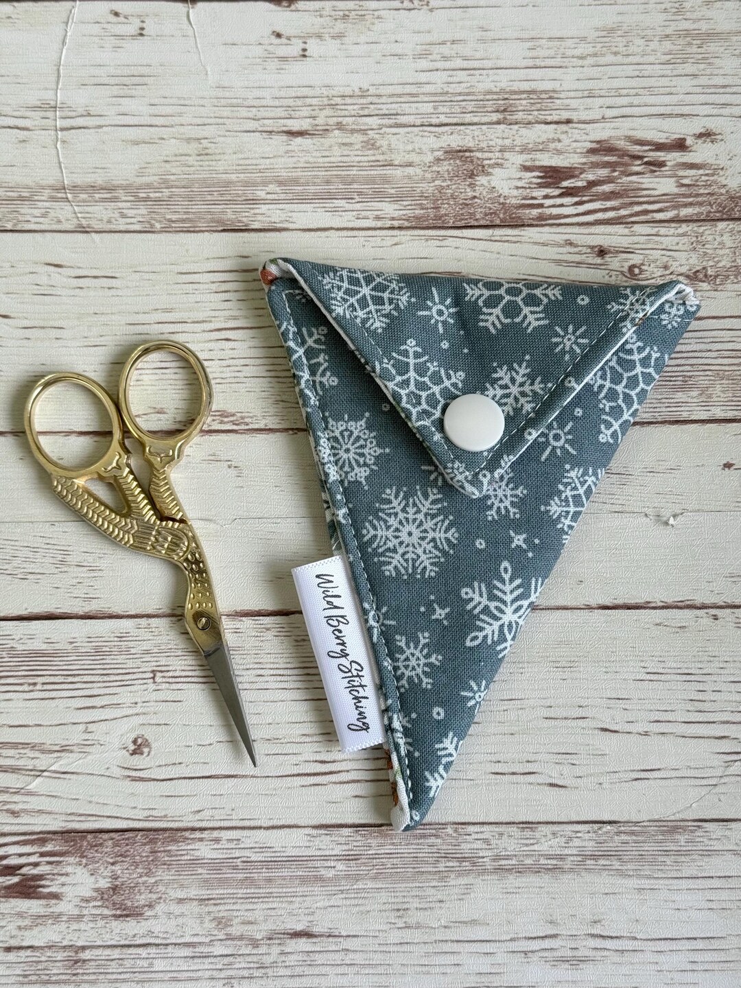 Magical Winterland Snowflake Scissor Caddy/ Scissor Holder - Etsy