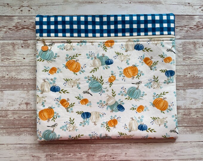 Harvest Wishes Pumpkins Cross Stitch Project Bag - Etsy