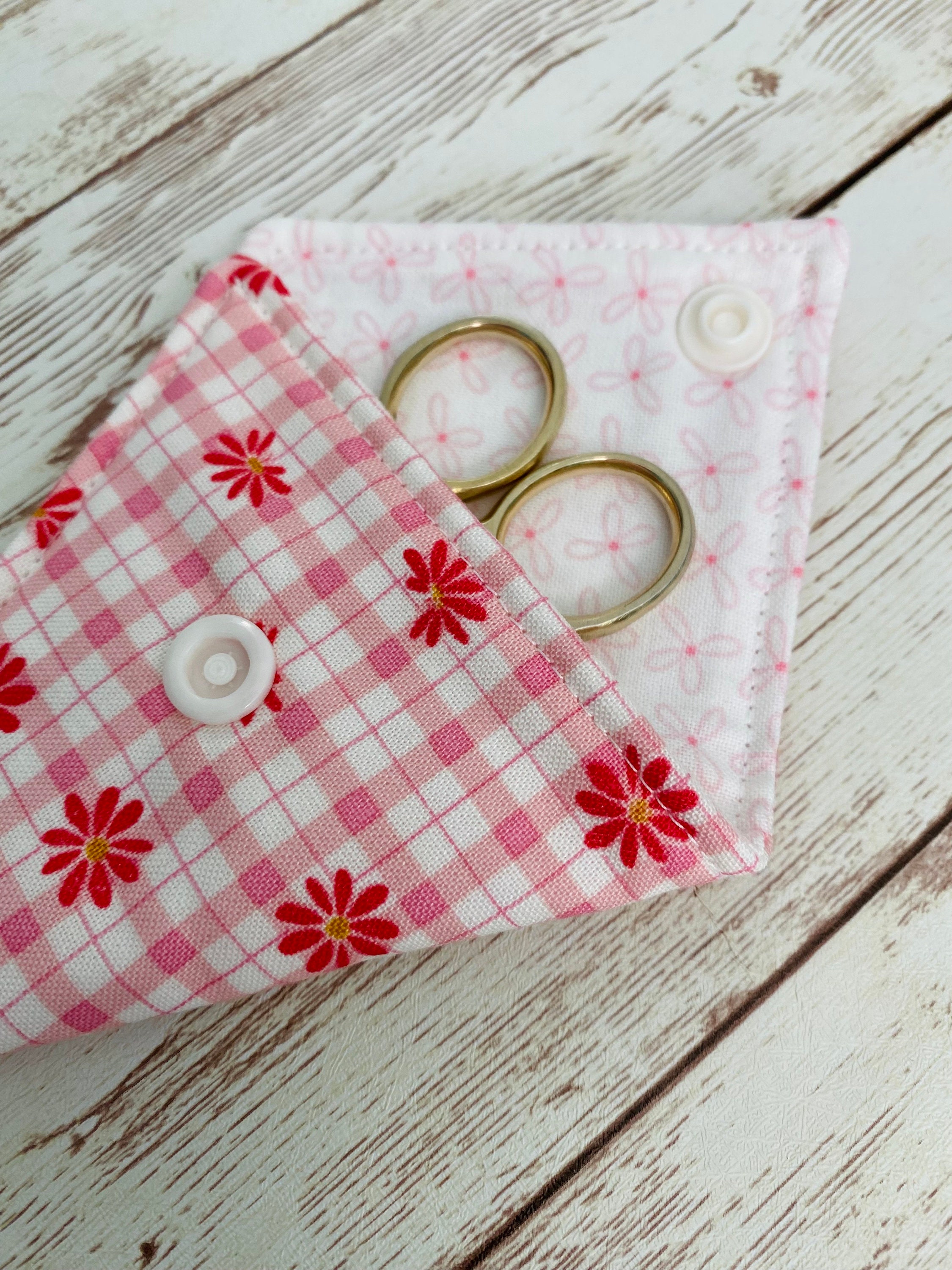 Pink Daisy Scissor Caddy/ Scissor Holder - Etsy