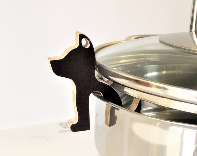 Kitchen Decor Pot Lid Lifter Steam Vent Prop Lid Holder Pot - Etsy