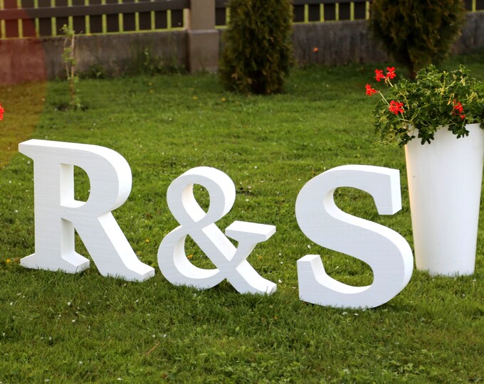 30 Inches Letters Wedding Letters Free Standing Letters Big - Etsy