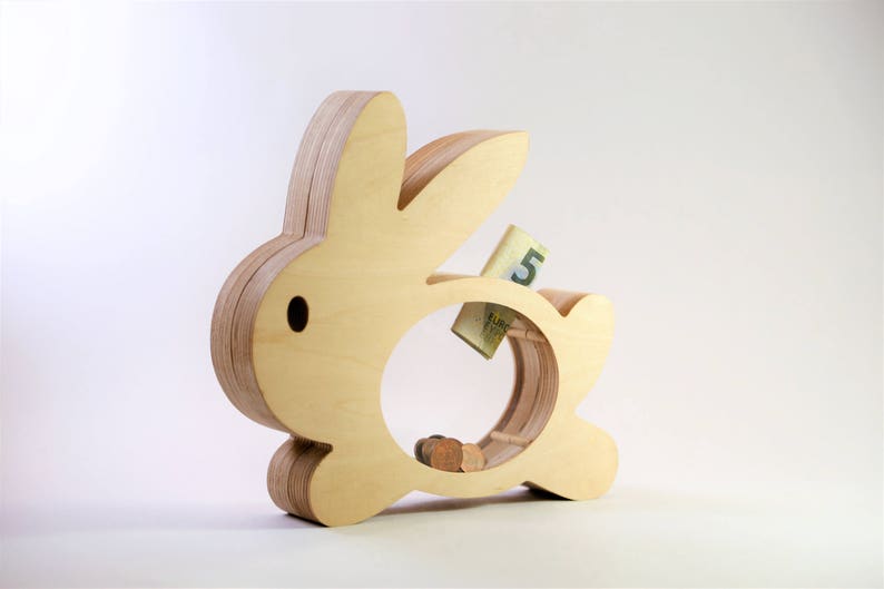 Bunny Piggy Bank Piggy Bank Money Bank Money Box Coin Bank | Etsy