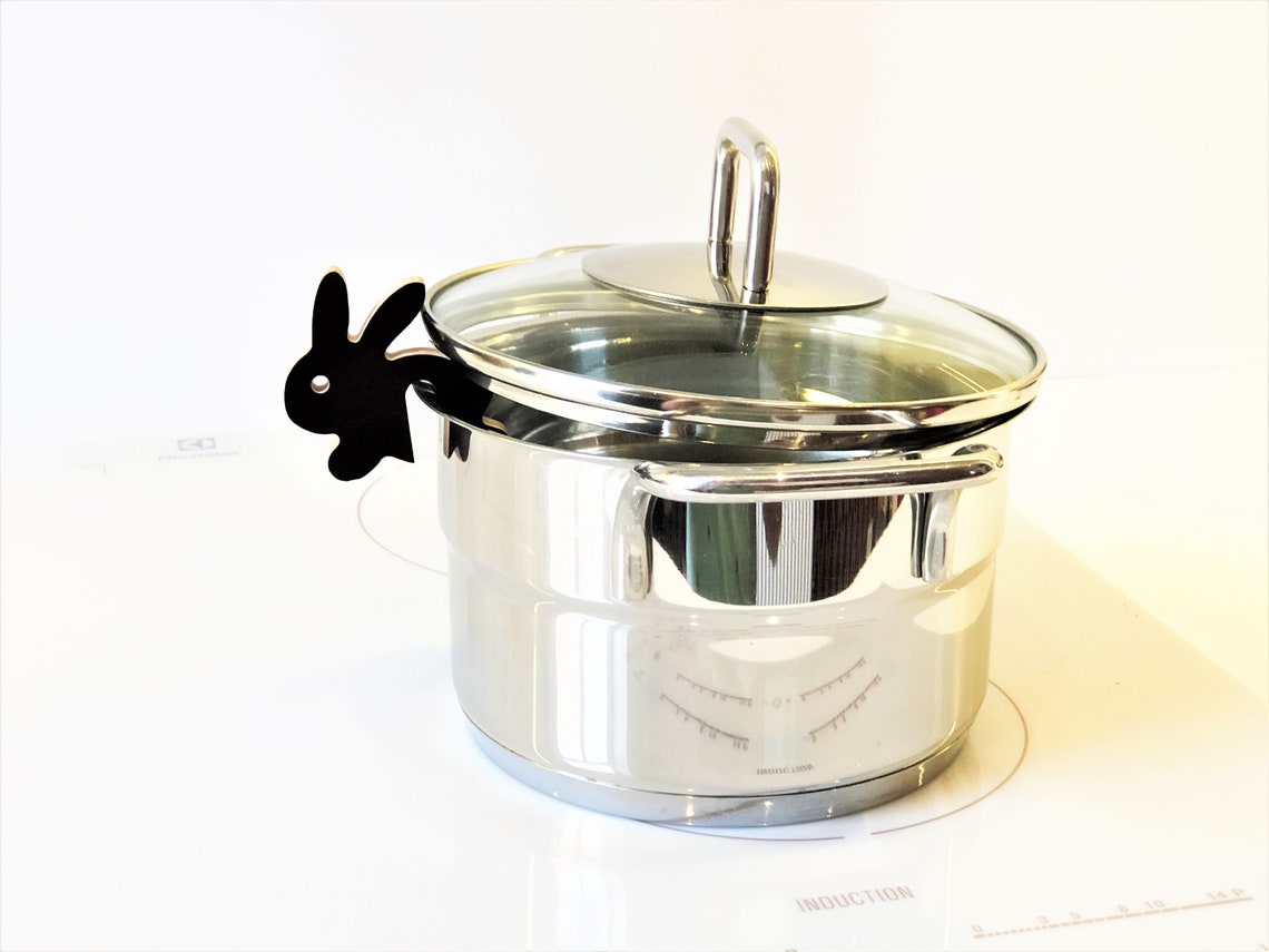 Kitchen Decor Pot Lid Lifter Steam Vent Prop Lid Holder Pot Lid Lift ...