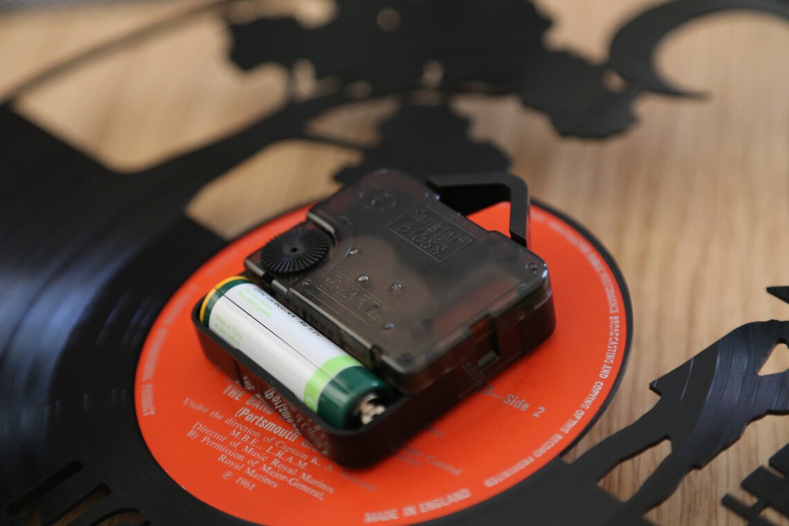 Vinyl Clock Vinyl Wall Clock Love Clock Vinyl Record Clock | Etsy