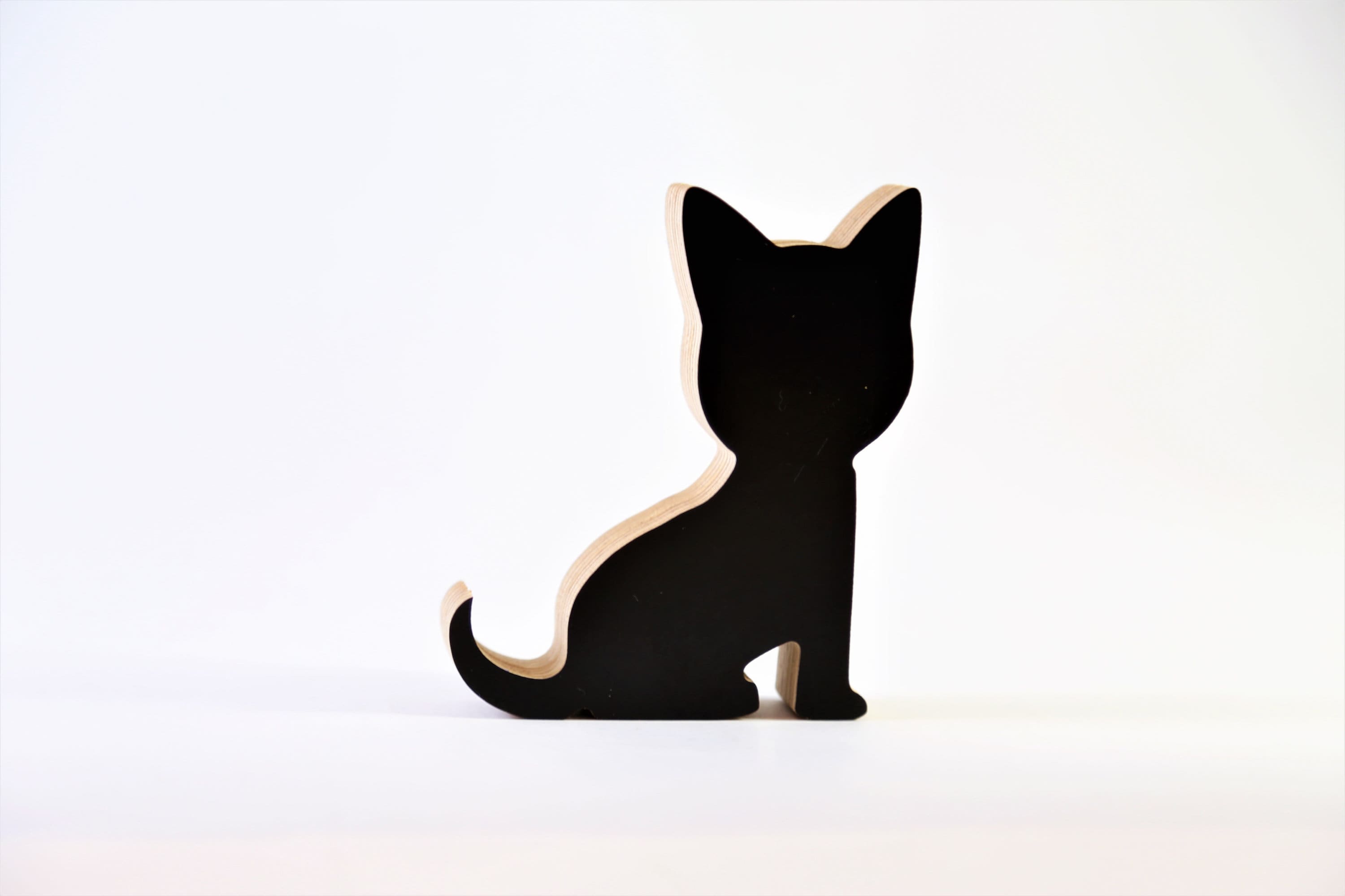 Cat Phone Stand Wood Phone Stand Cell Phone Holder Gift for Kids iPhone ...