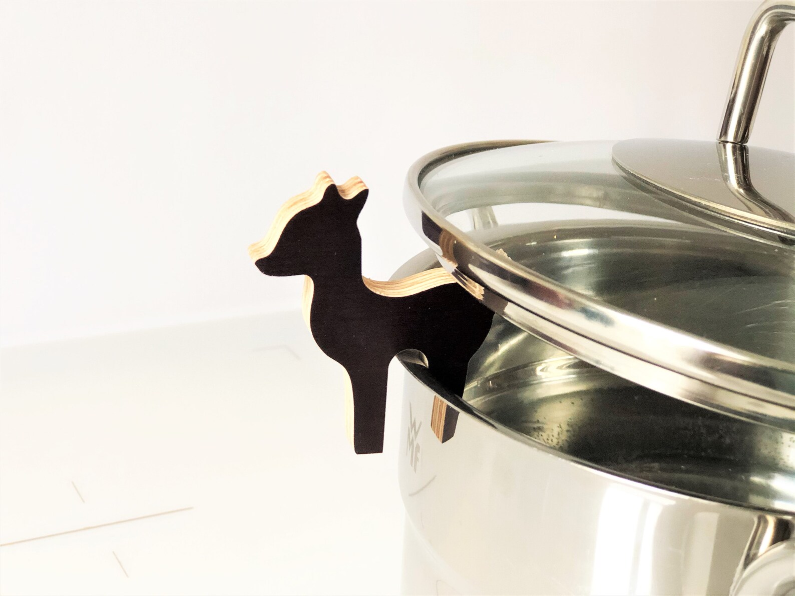 Kitchen Decor Pot Lid Lifter Steam Vent Prop Lid Holder Pot Lid Lift ...