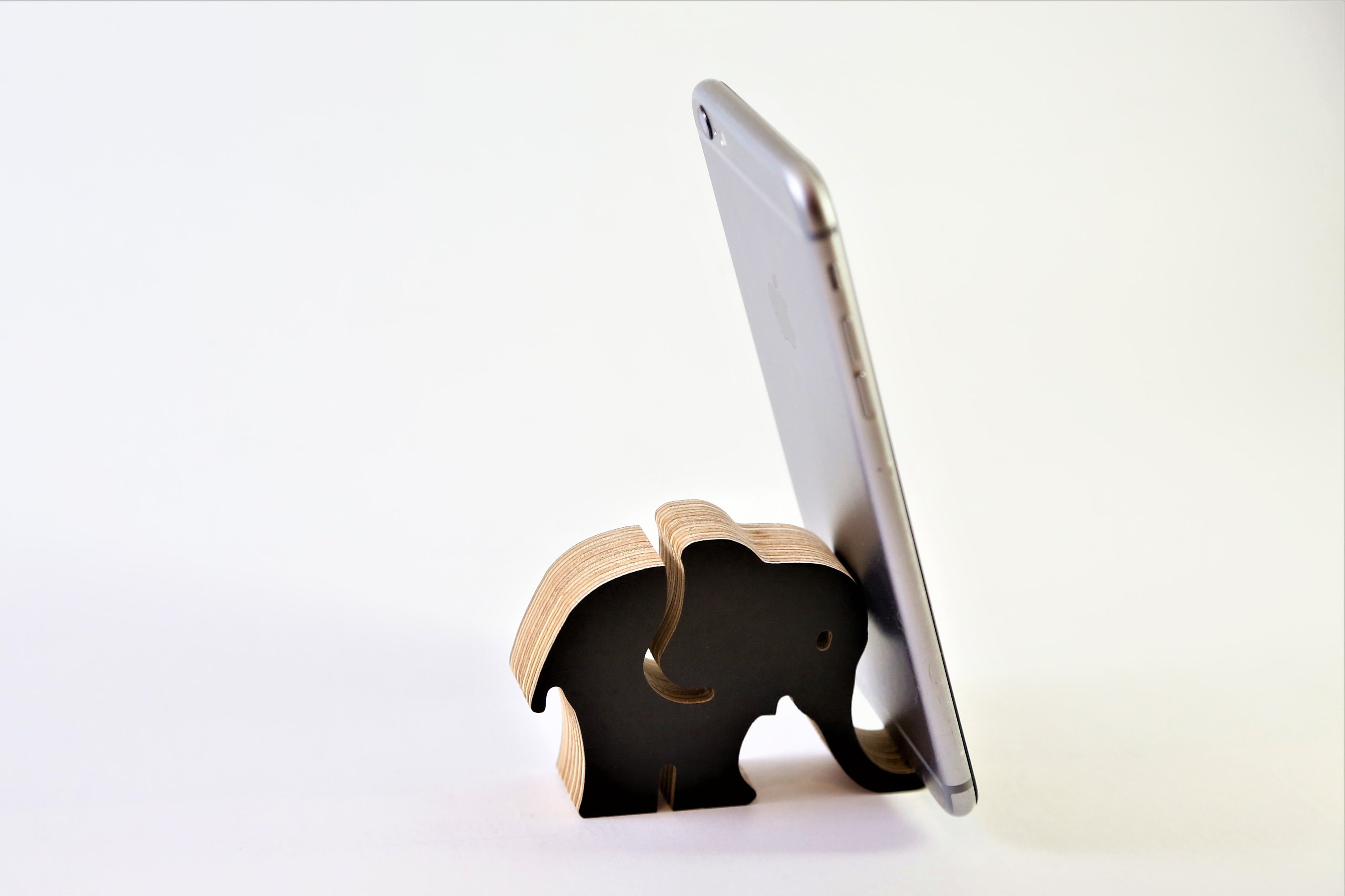 Cute Elephant Phone Stand Phone Holder Cell Phone Stand Wood - Etsy ...