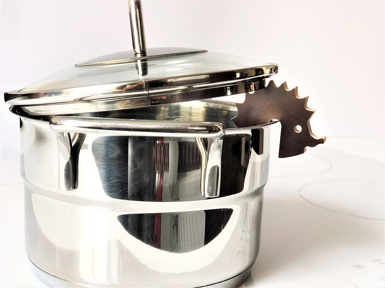 Kitchen Decor Pot Lid Lifter Steam Vent Prop Lid Holder Pot | Etsy