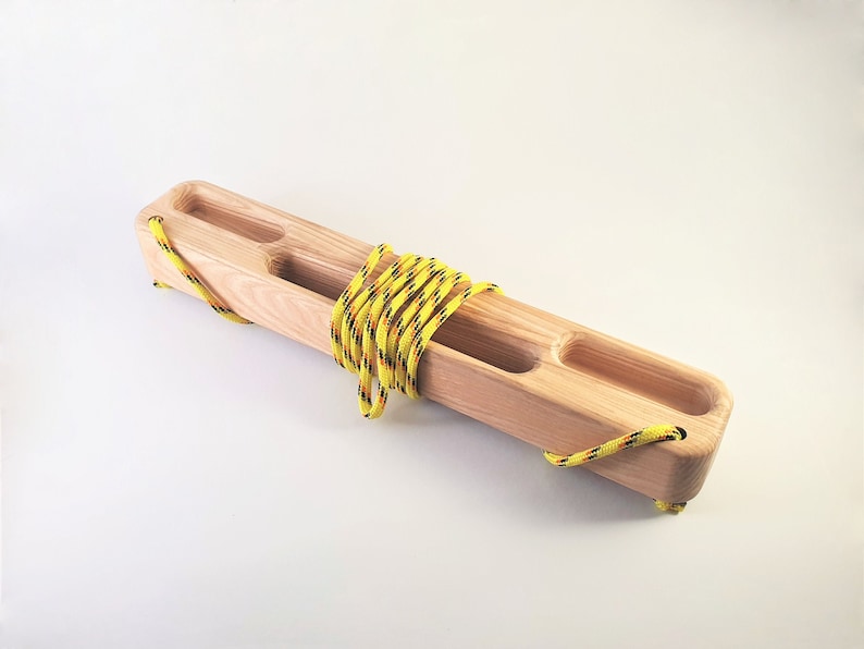 Portable Climbing Fingerboard Hangboard for Climbing Warm up Board Rock ...