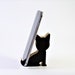 Cat Phone Stand Wood Phone Stand Cell Phone Holder Gift for - Etsy