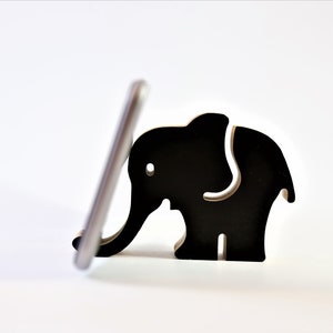 Cute Elephant Phone Stand Phone Holder Cell Phone Stand Wood Phone ...