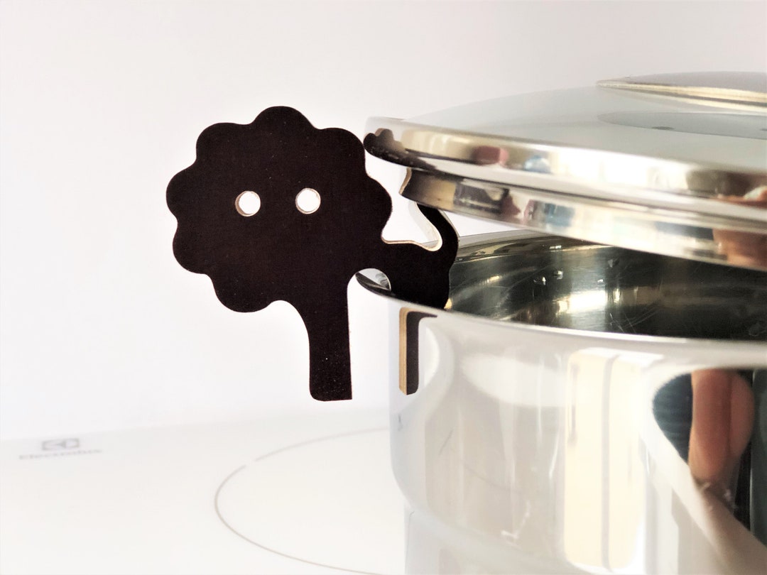 Kitchen Decor Pot Lid Lifter Steam Vent Prop Lid Holder Pot Lid Lift ...