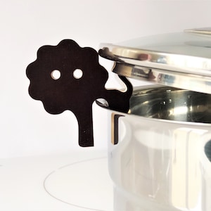 Kitchen Decor Pot Lid Lifter Steam Vent Prop Lid Holder Pot Lid Lift ...