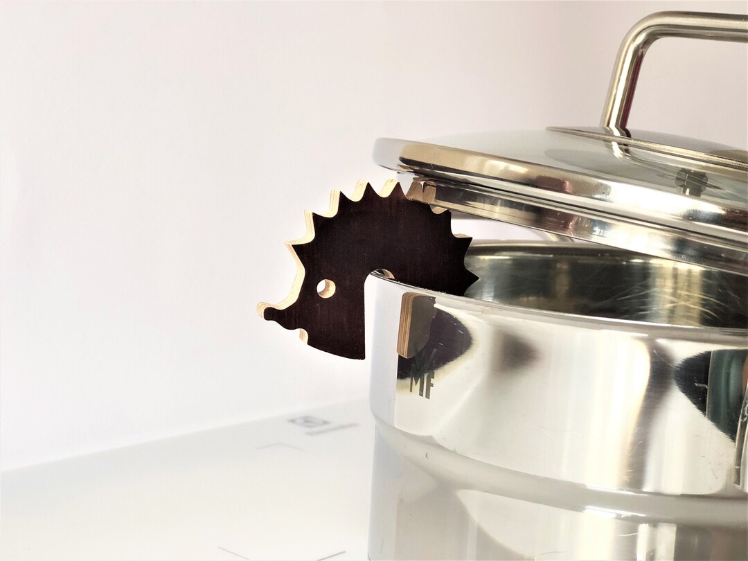 Kitchen Decor Pot Lid Lifter Steam Vent Prop Lid Holder Pot Lid Lift ...
