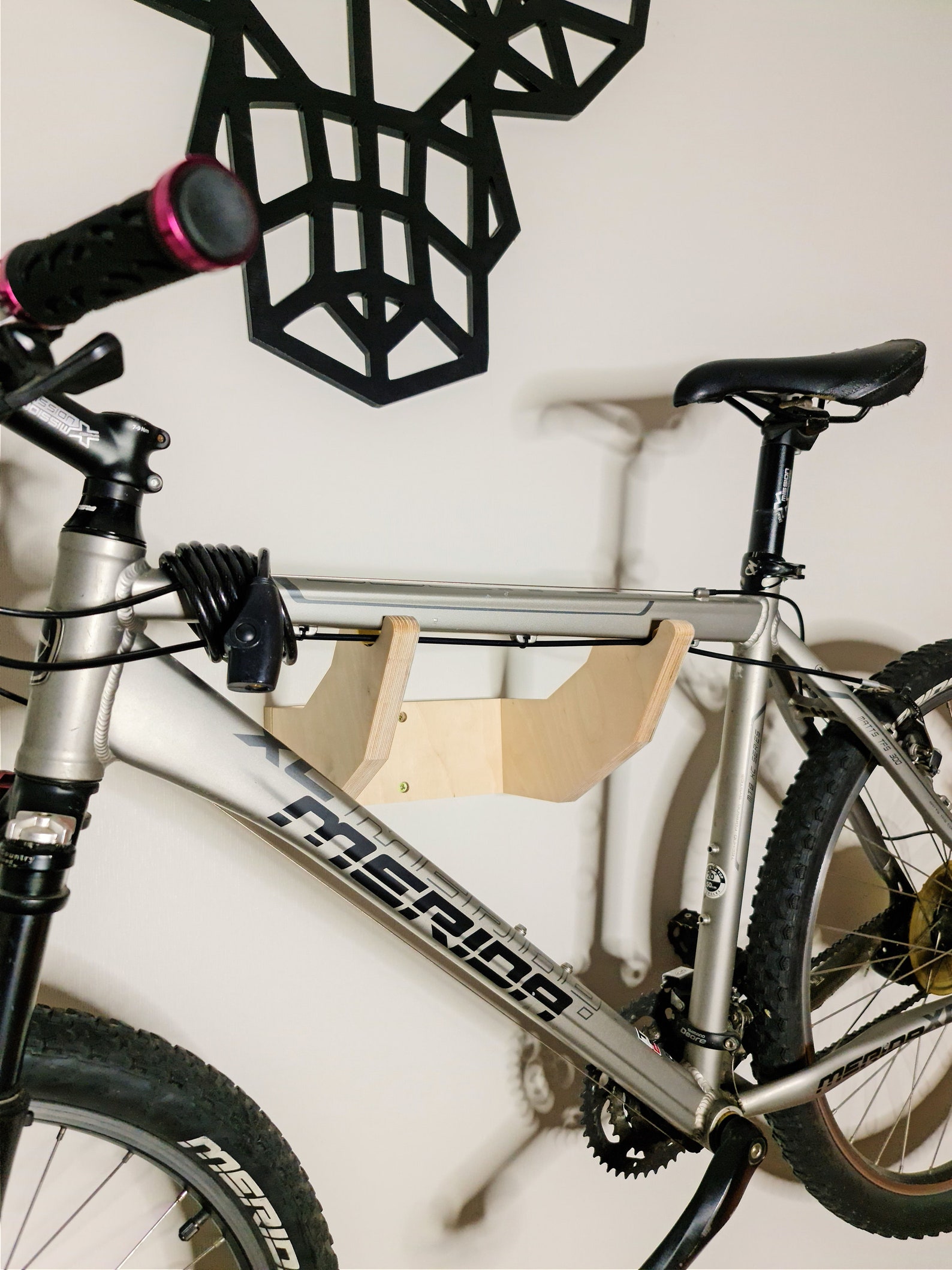 Wall Mount Bike Rack Bicycle Rack Wood Bicycle Hook Bike Shelf - Etsy