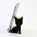 Cat Phone Stand Wood Phone Stand Cell Phone Holder Gift for - Etsy
