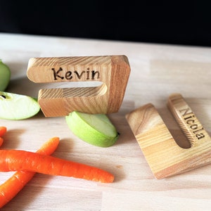 Personalized Kids Wood Knife Childrens Knife Chopper Knife Eco Natural ...