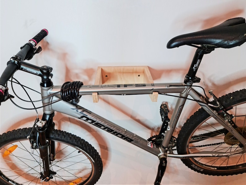 Wood Bike Rack Bicycle Rack Bike Shelf Wall Mount Bike Storage - Etsy