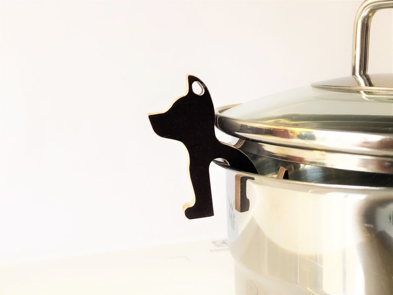 Kitchen Decor Pot Lid Lifter Steam Vent Prop Lid Holder Pot Lid Lift ...