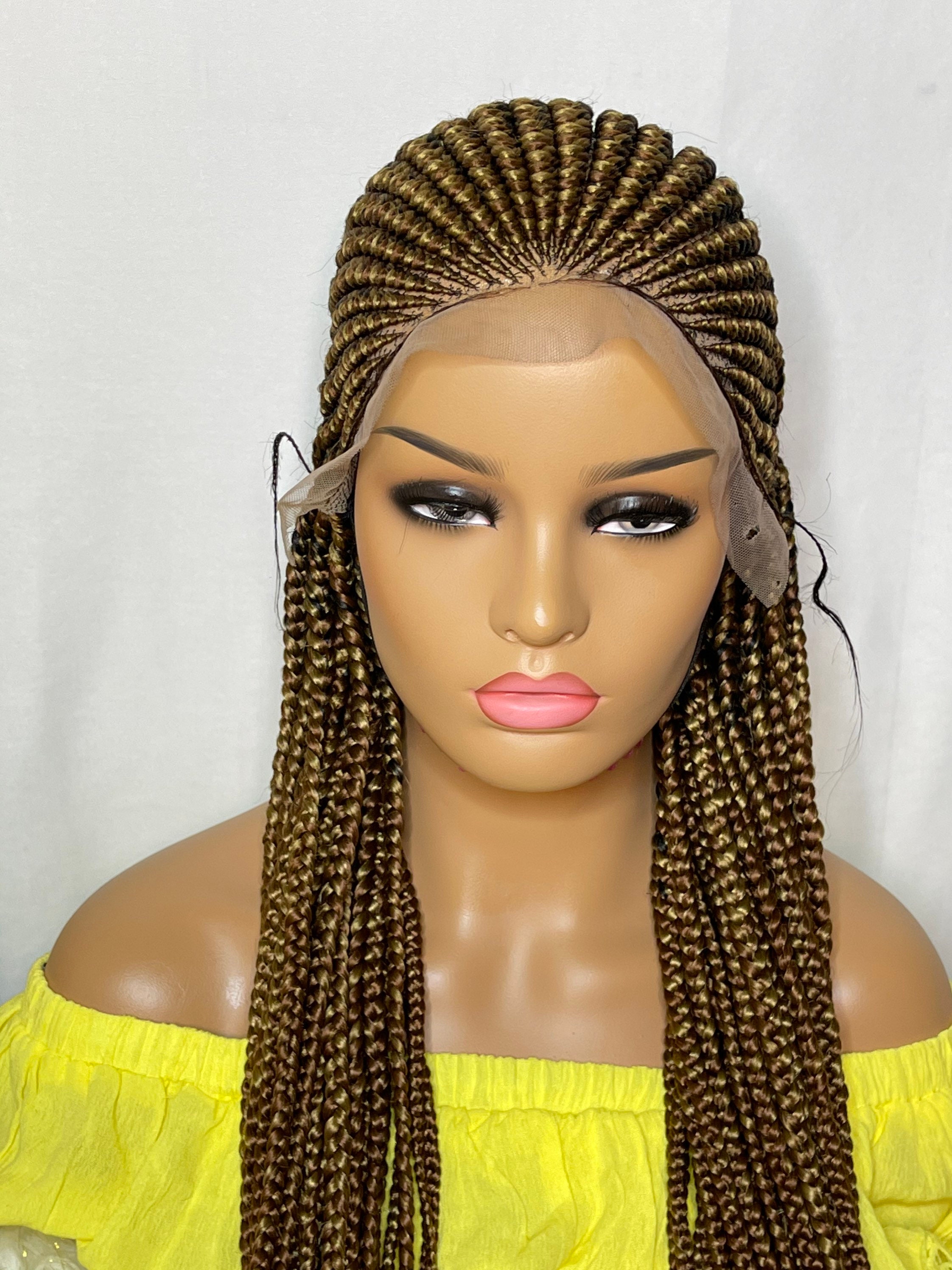 Ready to Ship Cornrow Wig Braided Wigs - Etsy