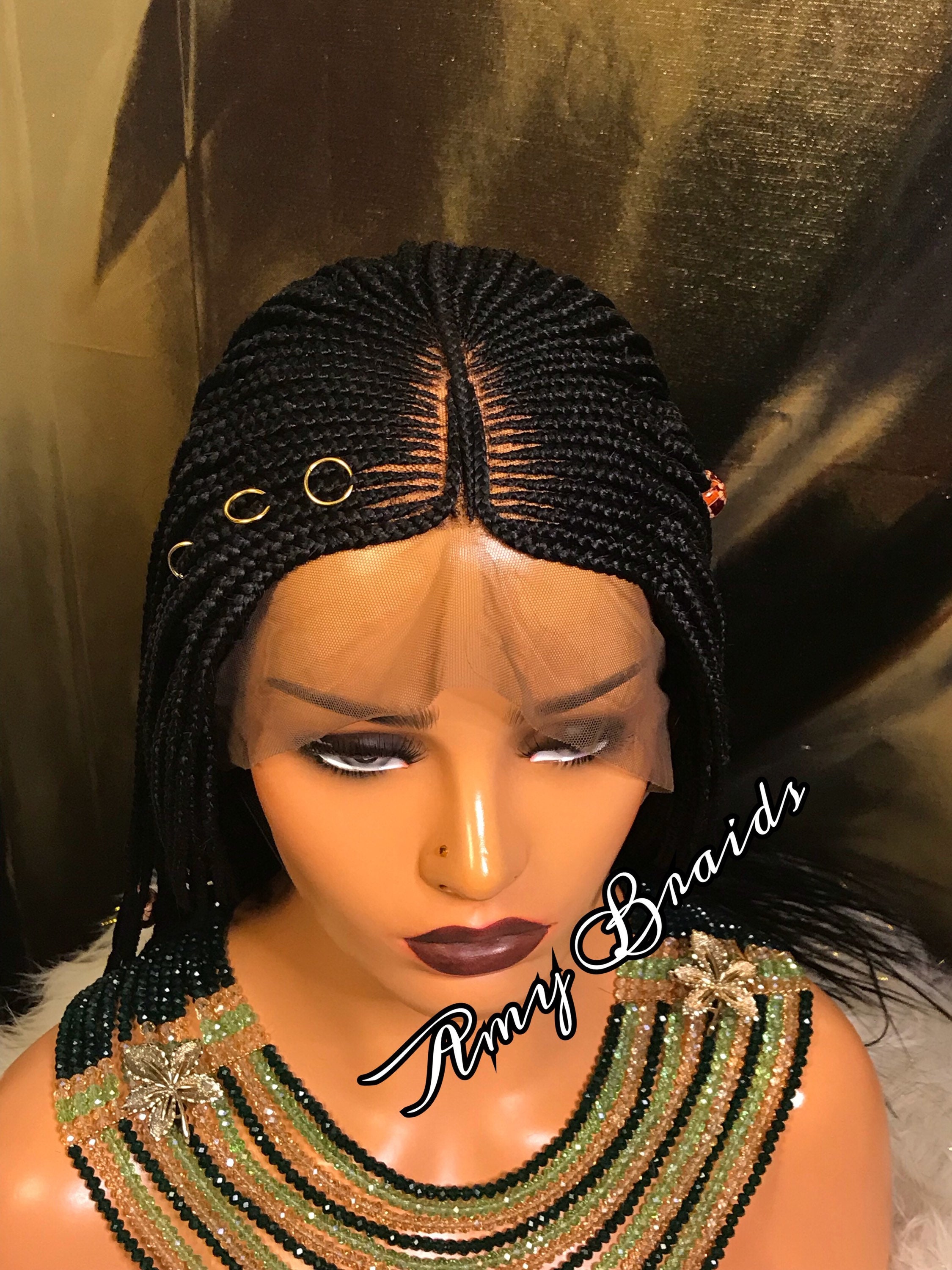 Cornrow Wig - Etsy