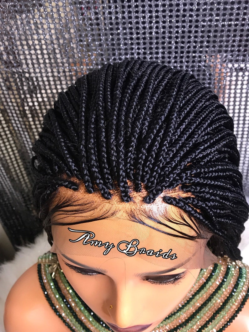 Handmade braided wig | Etsy