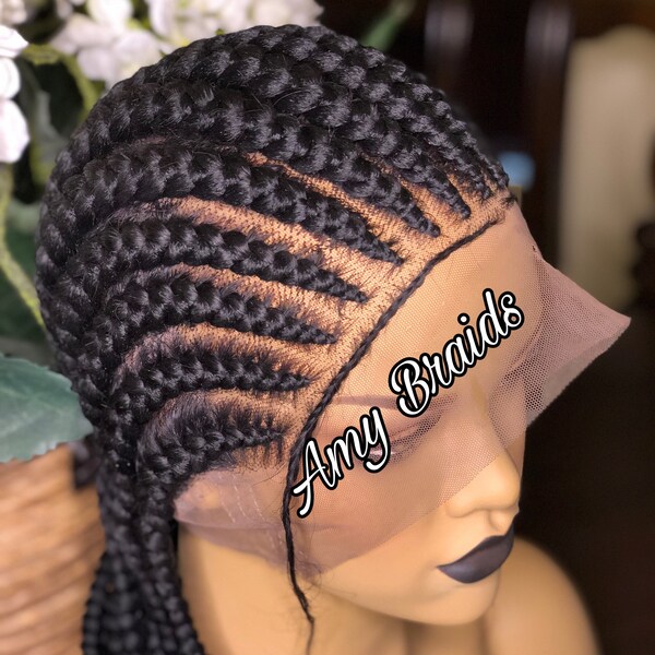 Cornrow Wig - Etsy