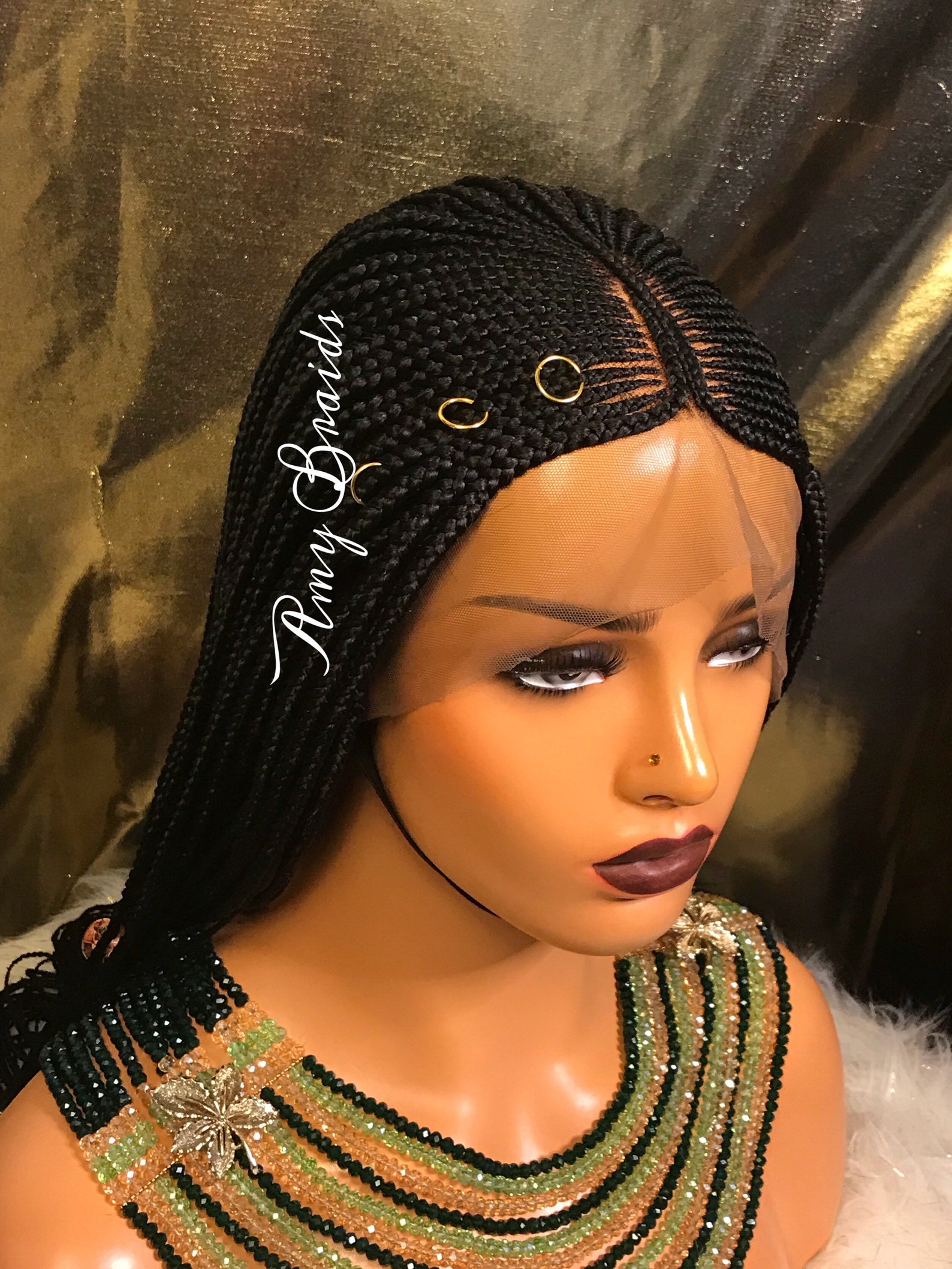 Cornrow Wig - Etsy
