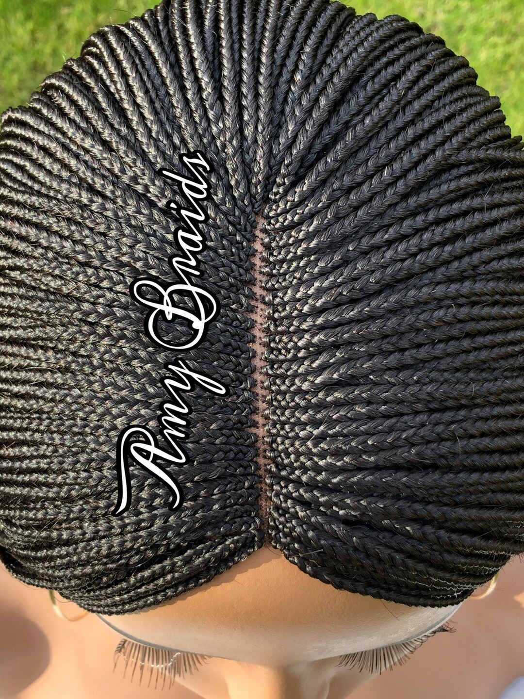 Amy Braids Braided Lace Mirco Box Braids Color Black for Black Women ...