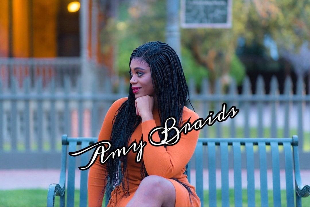 Amy Braids Cornrow Wig Color Black Cap Construction,lace Closure Cap ...