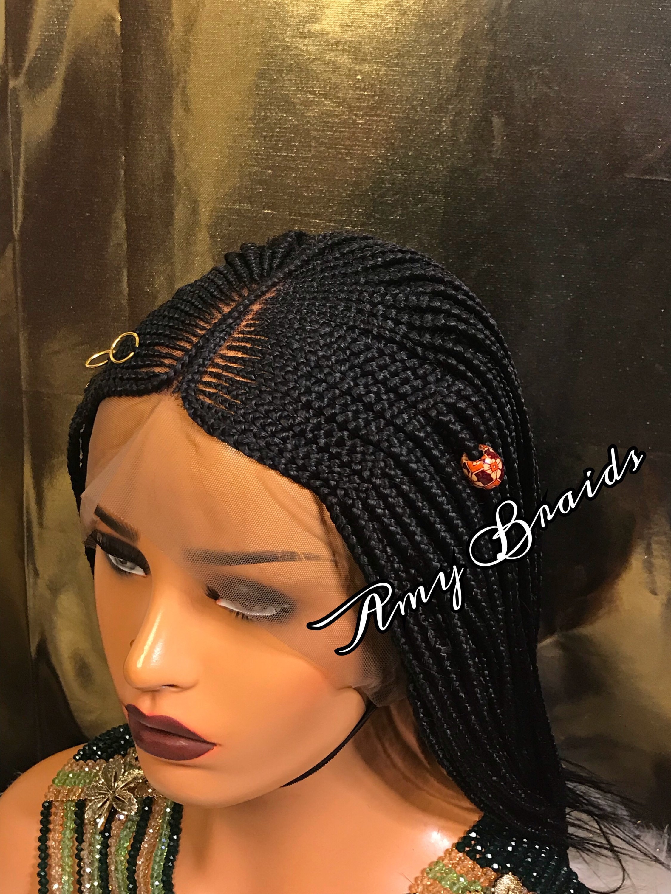 Cornrow Wig - Etsy