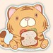 Tiger Cub Vinyl Sticker, Cute Tiger Sticker - Etsy