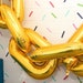 Large Gold Chain Balloons! Party Decor, 90's Party, 90s Party Supplies ...
