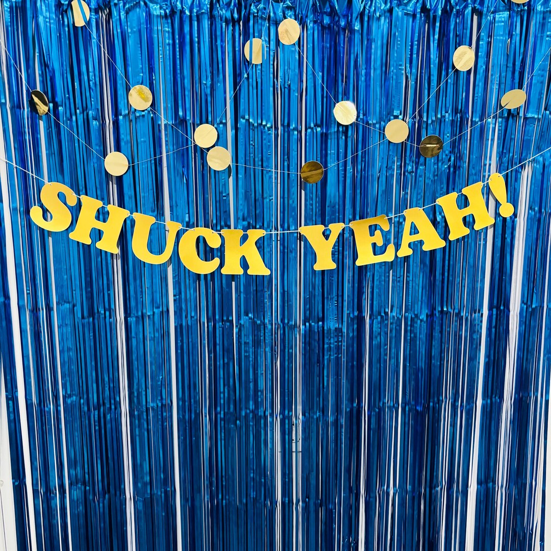 SHUCK YEAH! - Banner! Oyster Roast, Engagement Party, Low Country Party ...