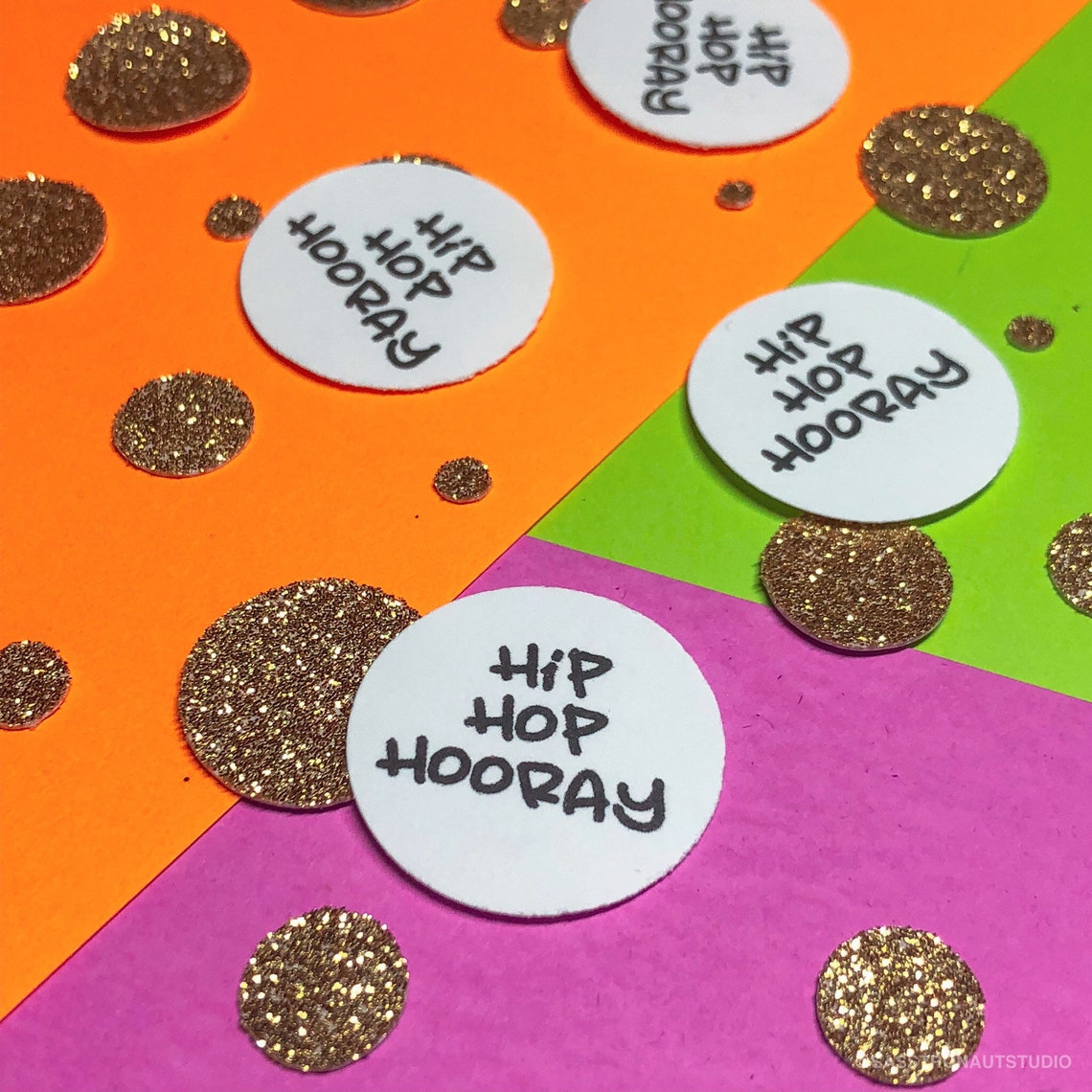 Hip Hop Hooray Confetti! Glitter Confetti, Party Decor, Hip Hop Party ...
