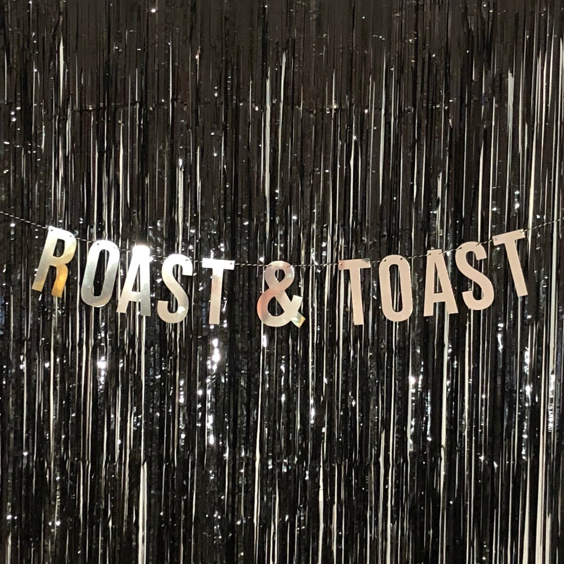 ROAST & TOAST Banner Oyster Roast Engagement Party Low | Etsy