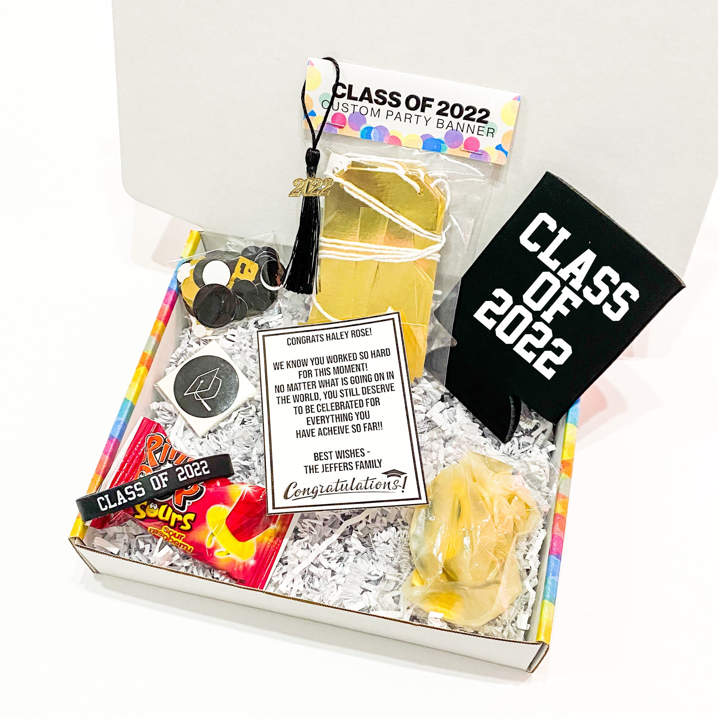 Graduation Box Class of 2022 at Home Party Box Graduation | Etsy