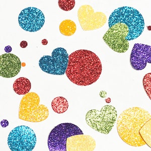 Pride Confetti! Glitter Rainbow, Party Decor, Pride, LGBTQ, Pride Month ...