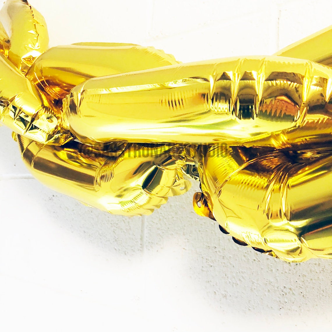 Gold Chain Balloons Party Decor 90's Party 90s Party - Etsy