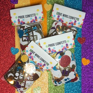 Pride Confetti! Glitter Rainbow, Party Decor, Pride, LGBTQ, Pride Month ...